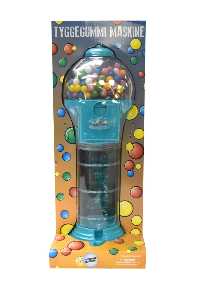 Køb Tyggegummimaskine turkis med ca 109 stk hos Legekæden