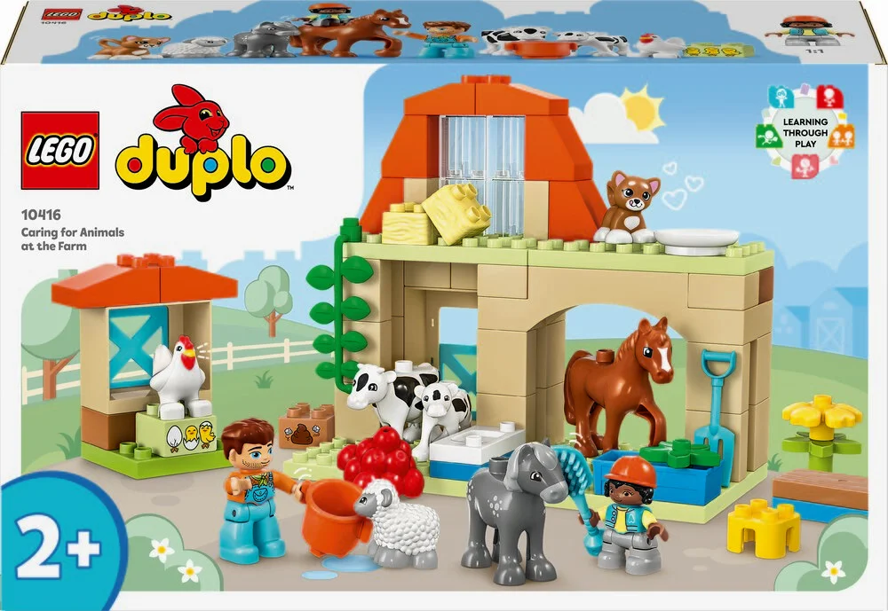 Køb 10416 LEGO DUPLO Town Pasning af bondegårdens dyr LEGO hos Legekæden