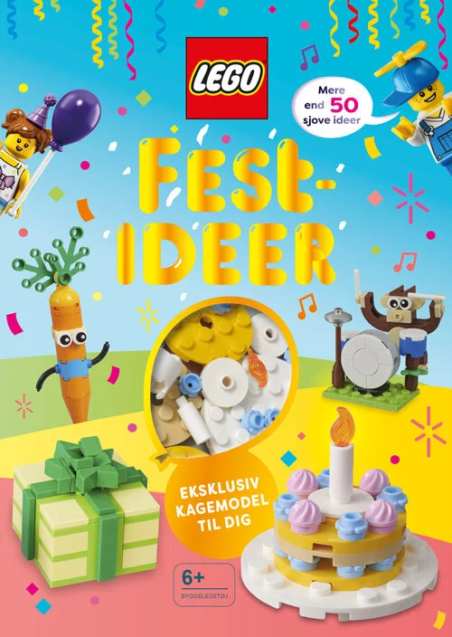 Køb LEGO festideer bog med klodser af LEGO Indbundet 9788741530680 hos ...