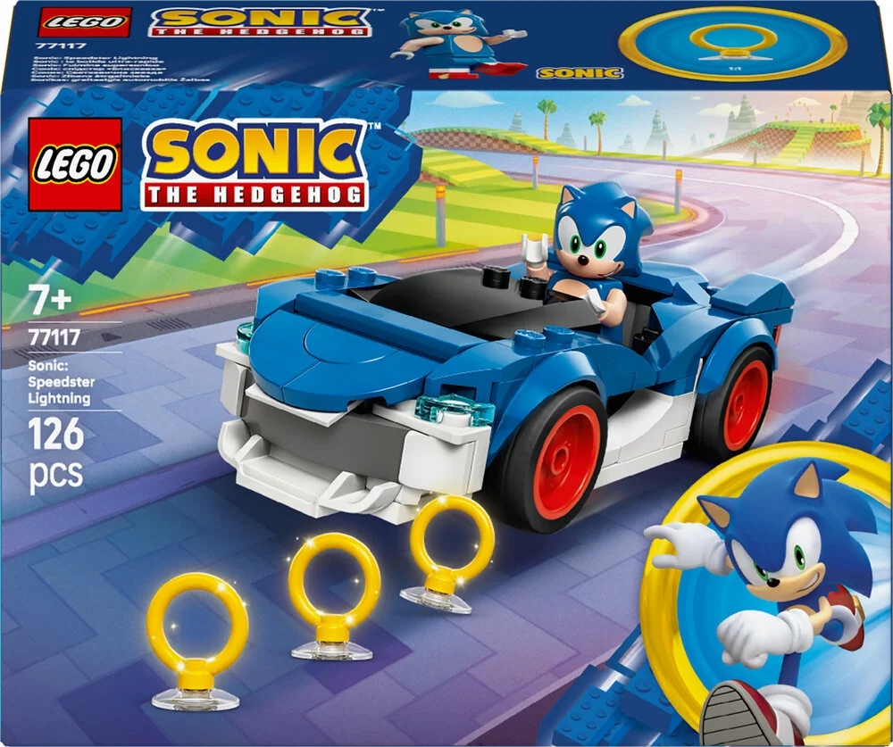 Køb 77117 LEGO Sonic Sonic Speedster Lightning LEGO hos Legekæden